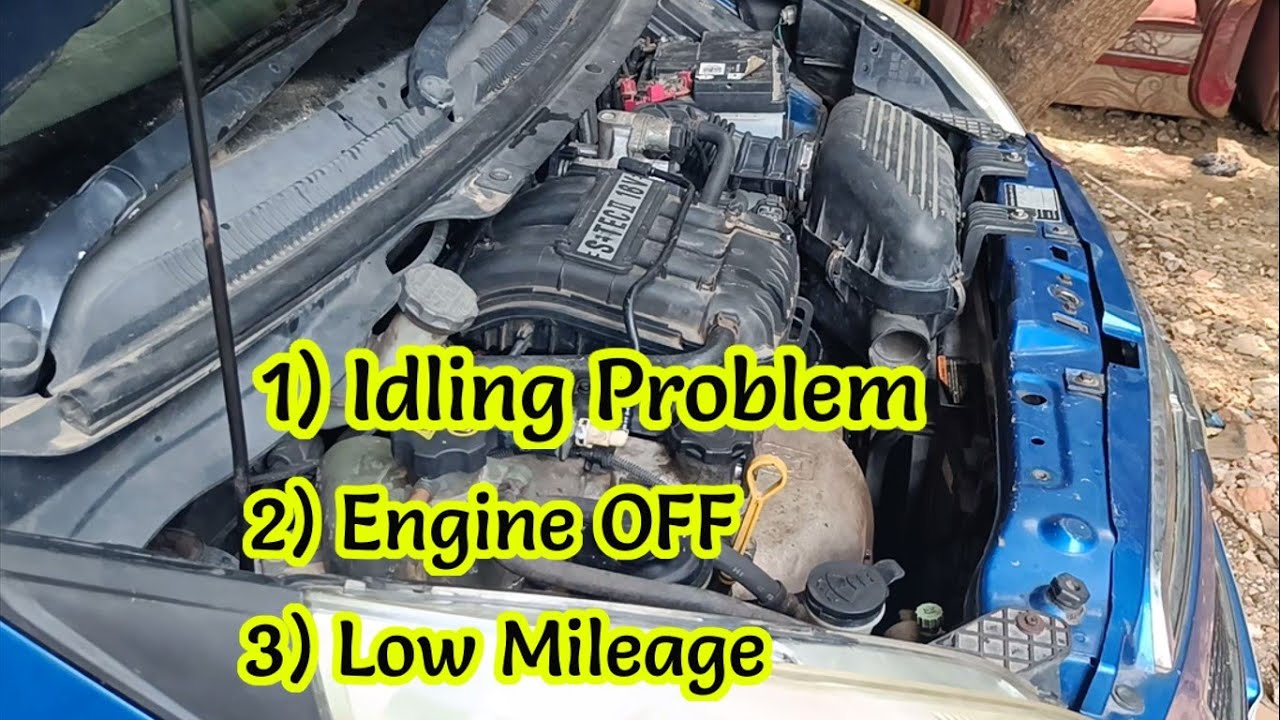 Chevrolet Beat idling problem | Engine off in speed break and signals | Low mileage - YouTube