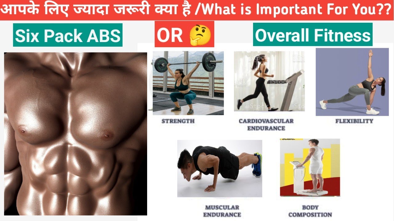 आपके लिए ज्यादा जरूरी क्या है /What is Important For You? Six Pack ABS ...