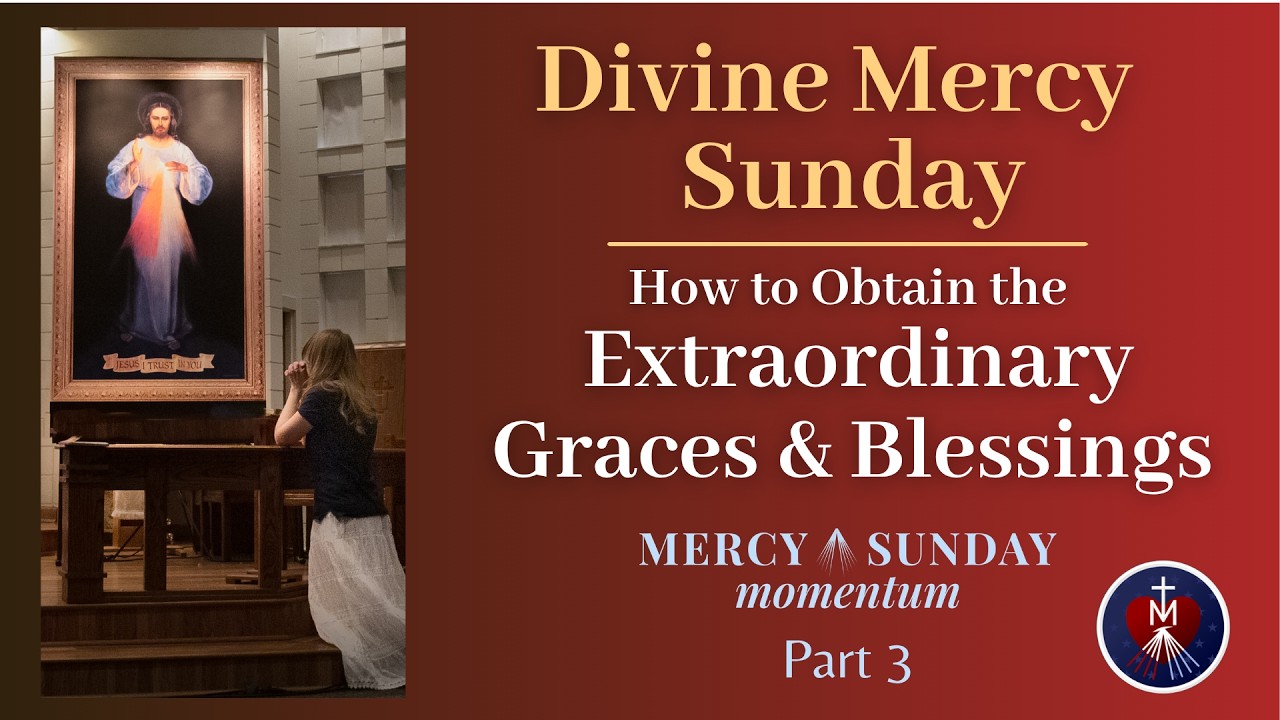 Part 3: How to Obtain the Extraordinary Mercy Promised on Divine Mercy ...