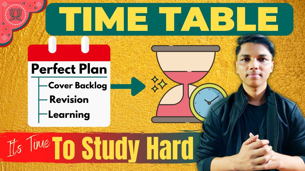 Best Time Table For Study Achieve 95 In Boards MHT CET 2023 Best Time Table For Study Achieve 95 In Boards MHT CET 2023
