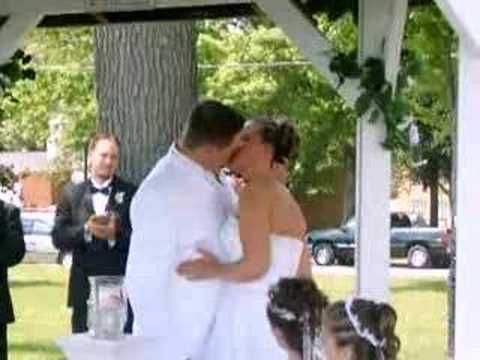 You may now kiss the bride - YouTube
