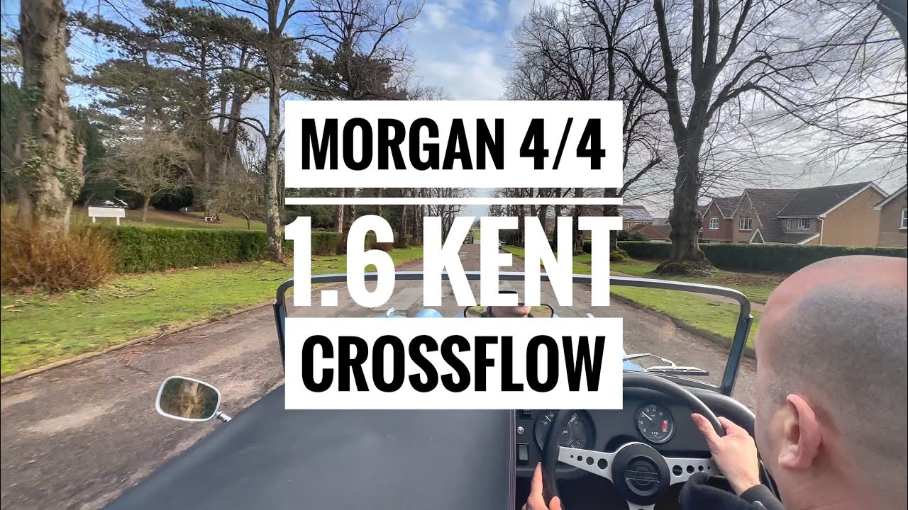 1977 Morgan 4/4 1.6 Kent cross flow, 4 speed, drive and walk around ...