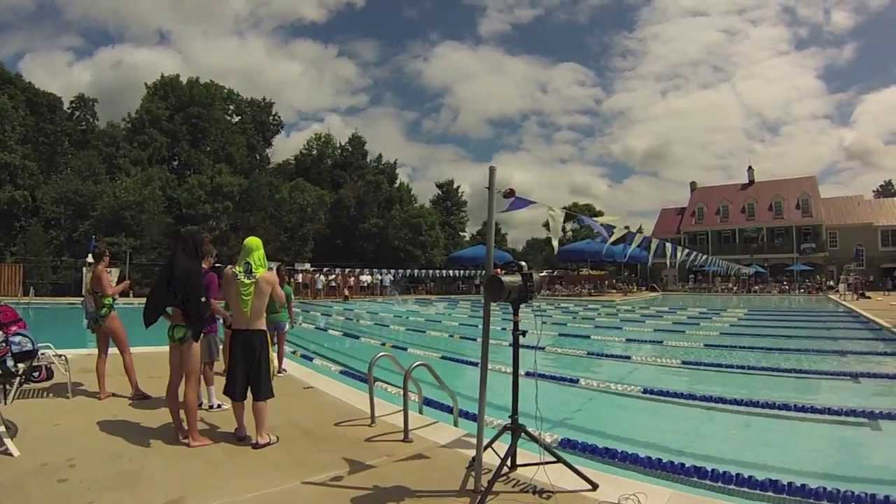 Waynewood Summer Swim Team 2013 - YouTube