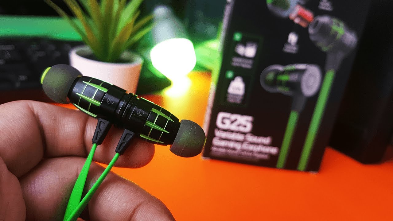 Earphone Gaming Murah Dengan Variable Sound ! - Unboxing dan Review ...
