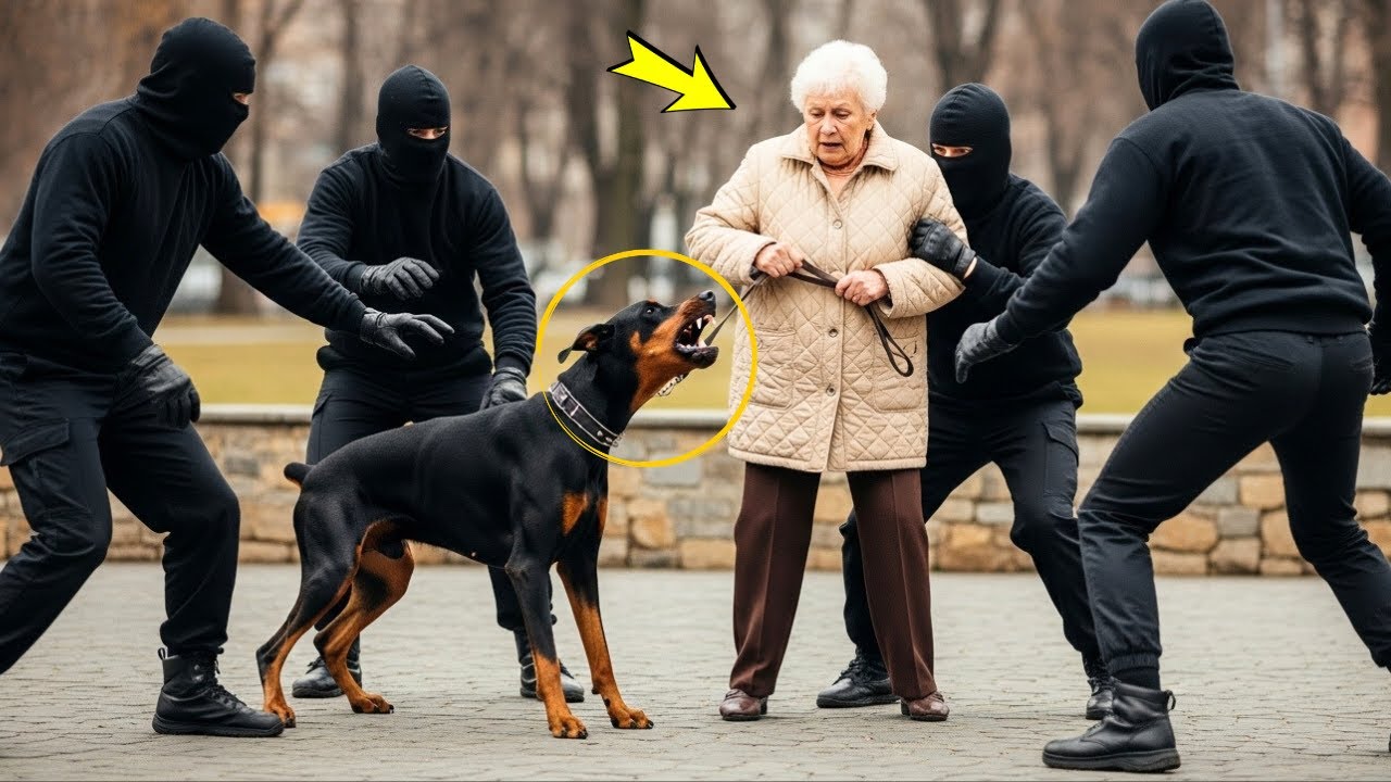 RÄUBER UMGEBEN DIE ÄLTERE MUTTER DES MILLIONÄRS, NICHT WISSEND, DASS ...