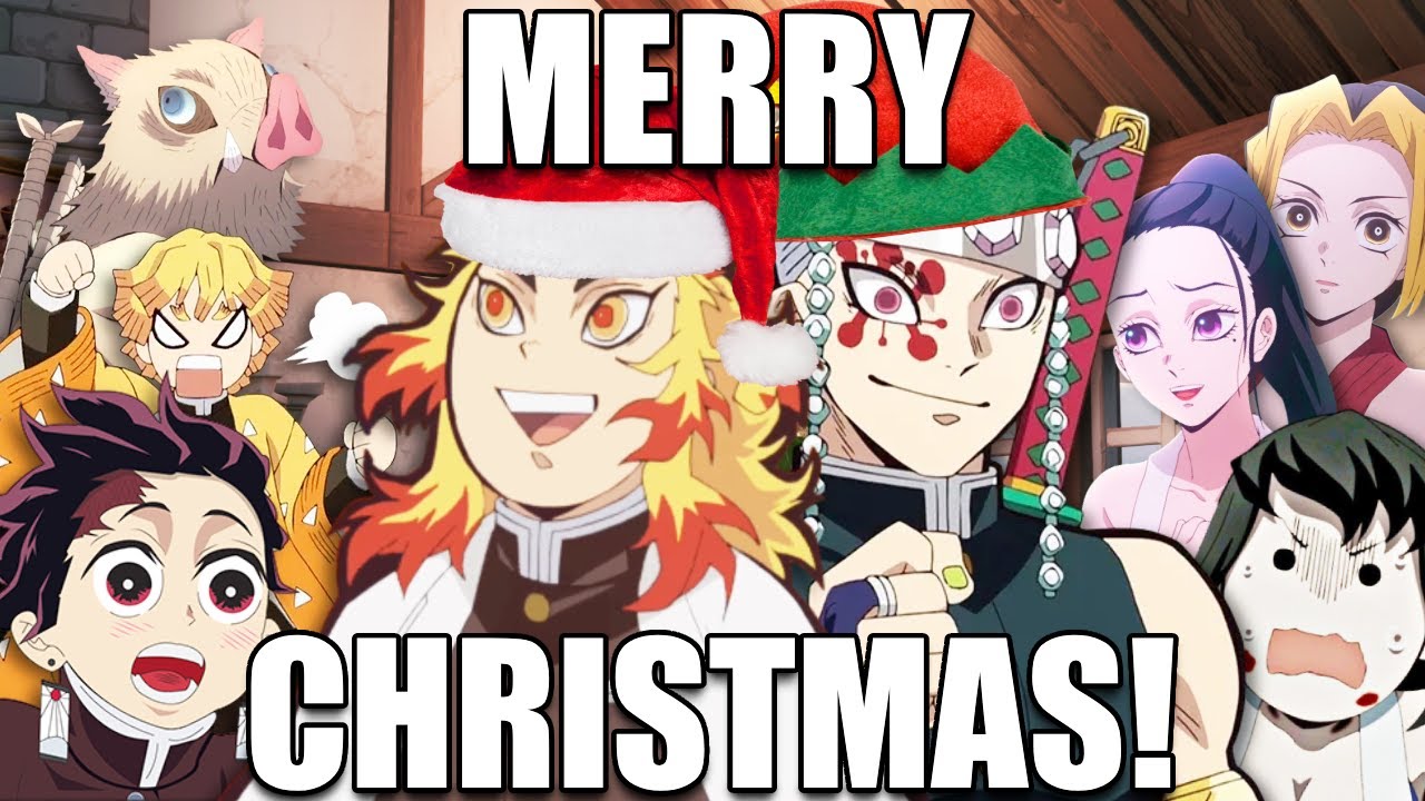 Rengoku and Tengen celebrate Christmas - YouTube
