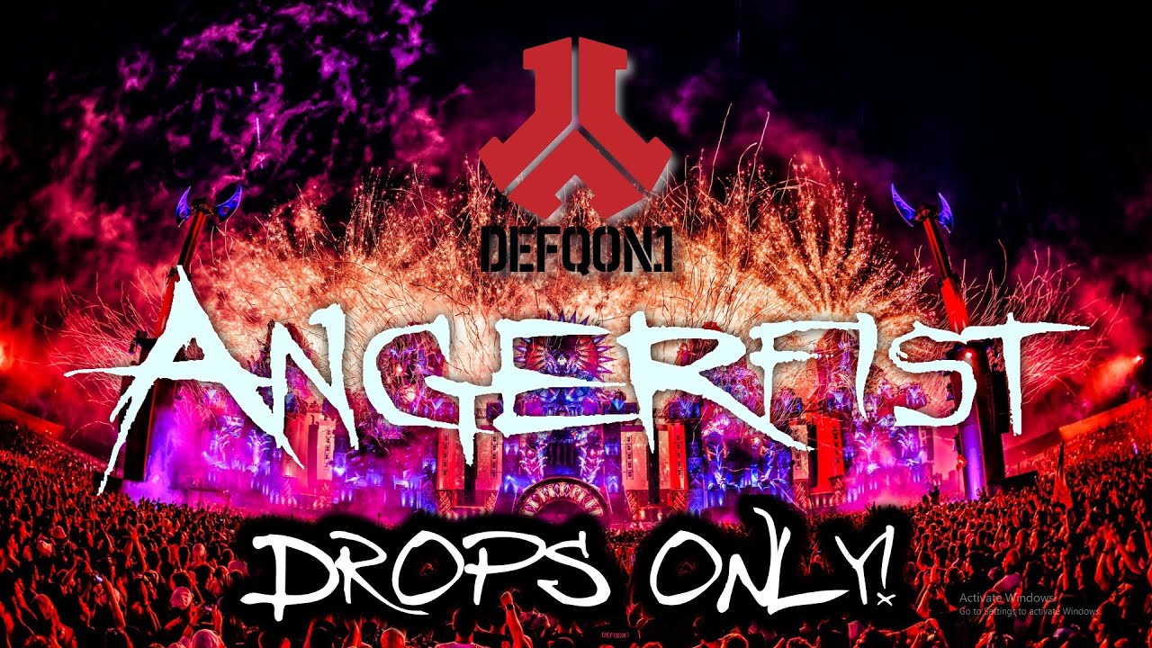 [HARDCORE DROPS ONLY] Angerfist | Defqon.1 2024 - YouTube