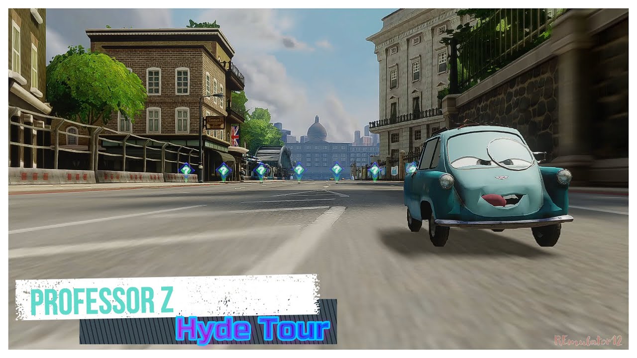 Cars 2 The Video Game | Professor Z - Mission Mode | Sour Lemons - YouTube