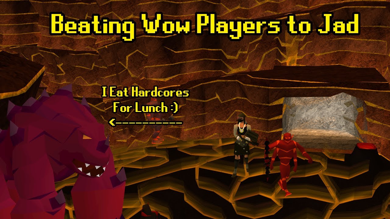 Beating WoW Players to Jad | OSRS Ironman - YouTube