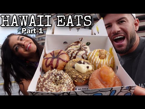 HAWAII EATS PART 1 | Poké, Açai Bowls, Da Bald Guy and so much more ...
