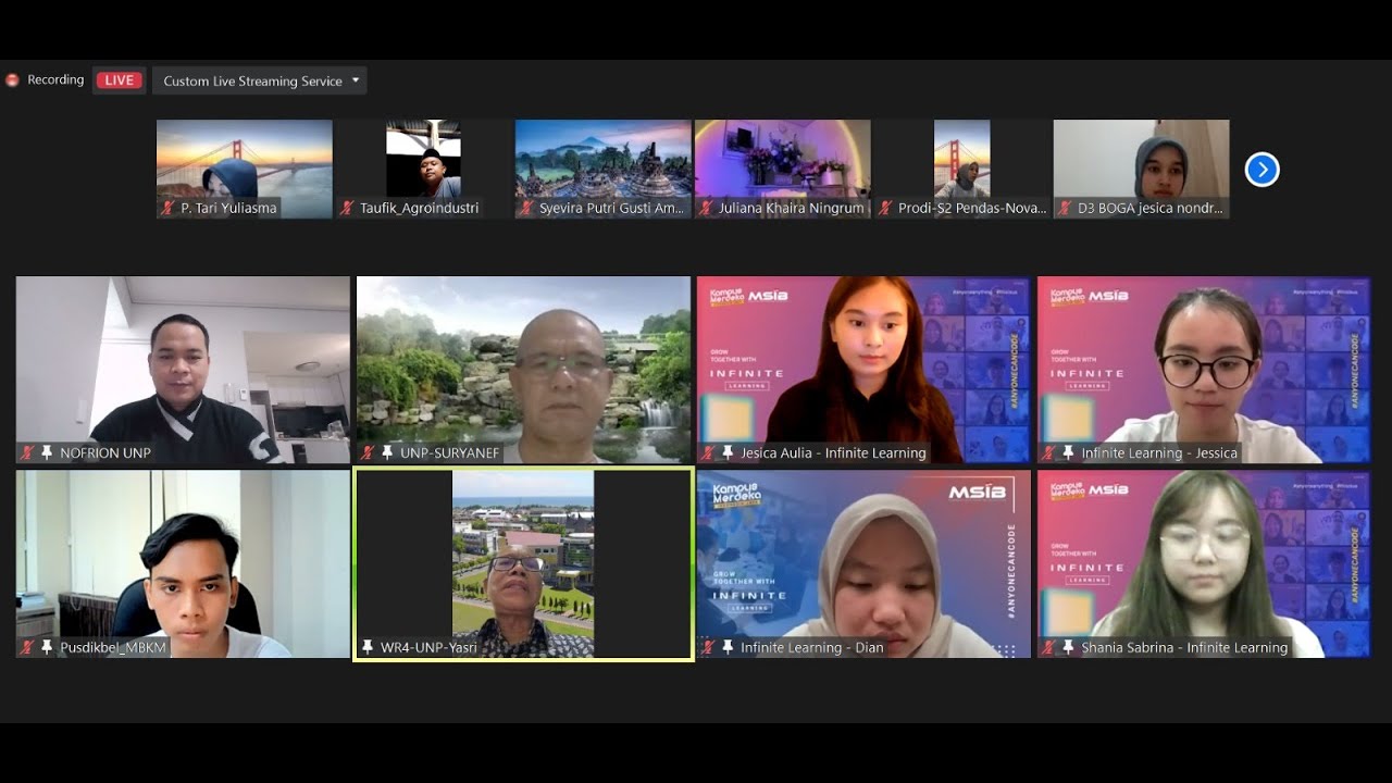 SOSIALISASI MAGANG DAN STUDI INDEPENDEN BERSERTIFIKATBERSAMA MITRA UNP INFINITE LEARNING ...