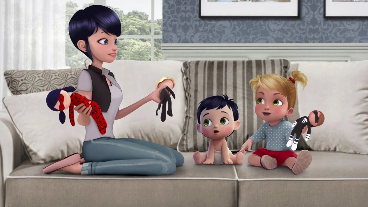 Marinette With Her Children! | The Future | Puppetry reEdit [Miraculous ...