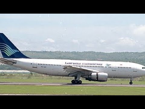 Garuda Indonesia flight 152 animation recreation - YouTube