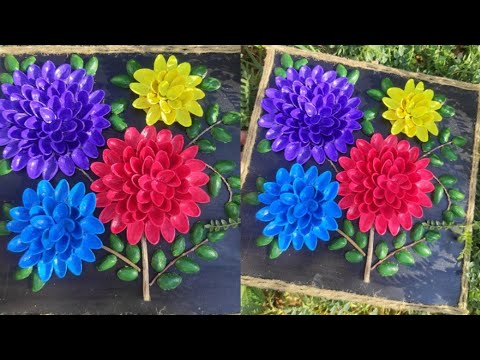 DIY PISTA SHELL CRAFT |How to make Pistachio shells Flower Frame ...