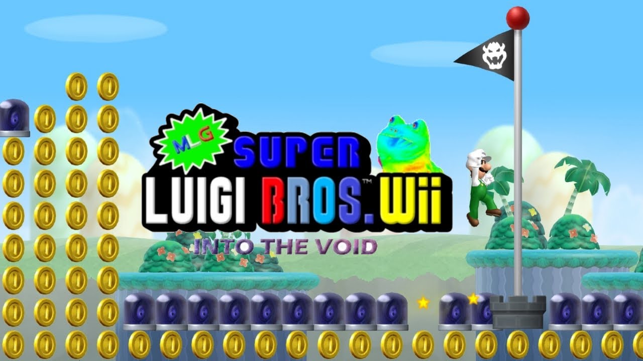 MLG Super Luigi Bros.Wii - 100% Walkthrough #6 - YouTube