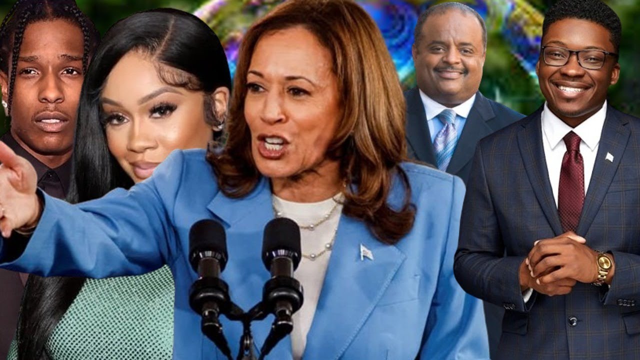 Roland Martin Gets Embarrassed by Jaymal Green, Kamala Harris Refuses ...