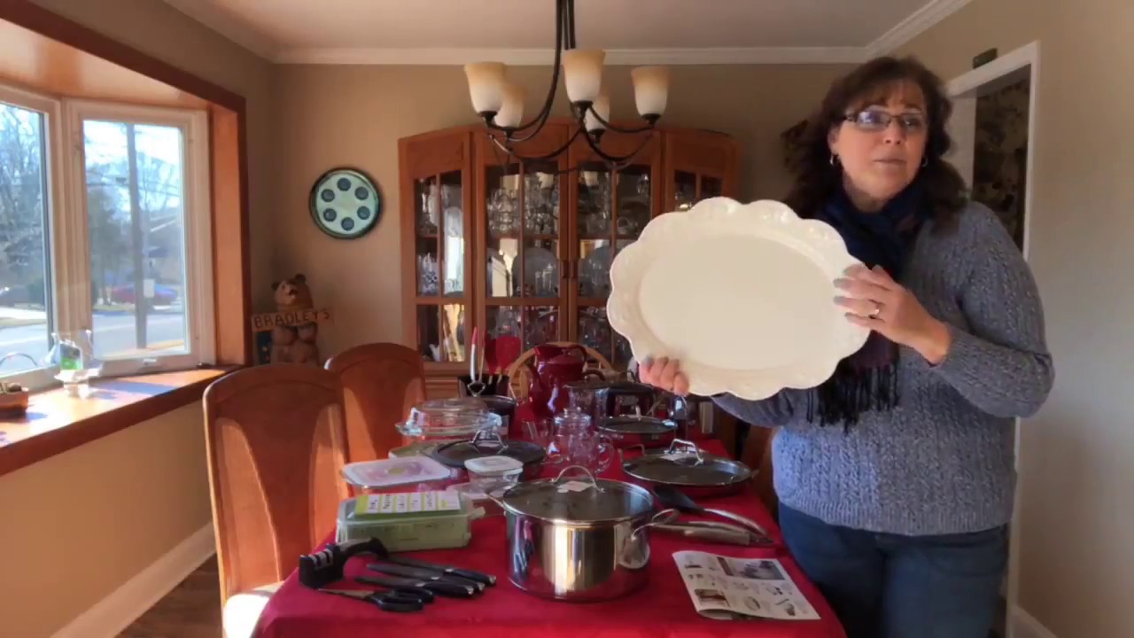 Princess House Marbella Platter - YouTube