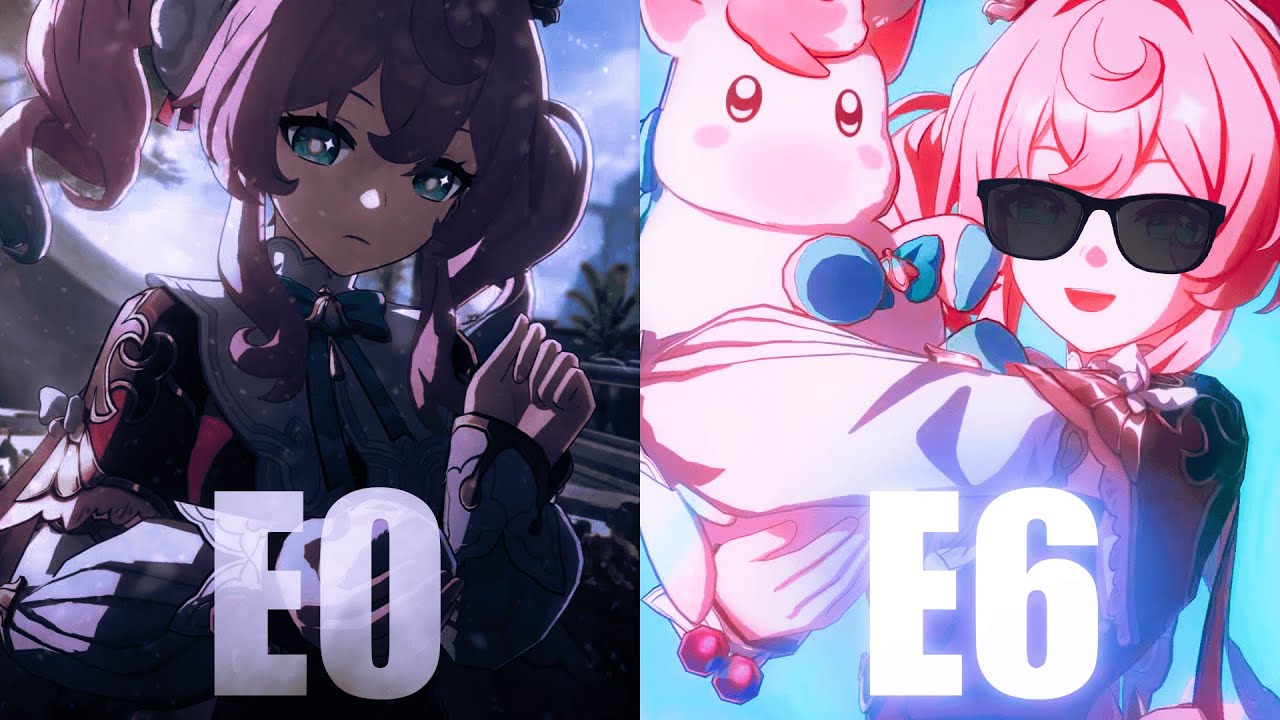 E0 E6 Hyacine Eidolon Comparison Dps Youtube