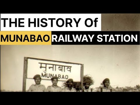 The history of Munabao Railway station with @Aaj_Tak_Barmer - YouTube