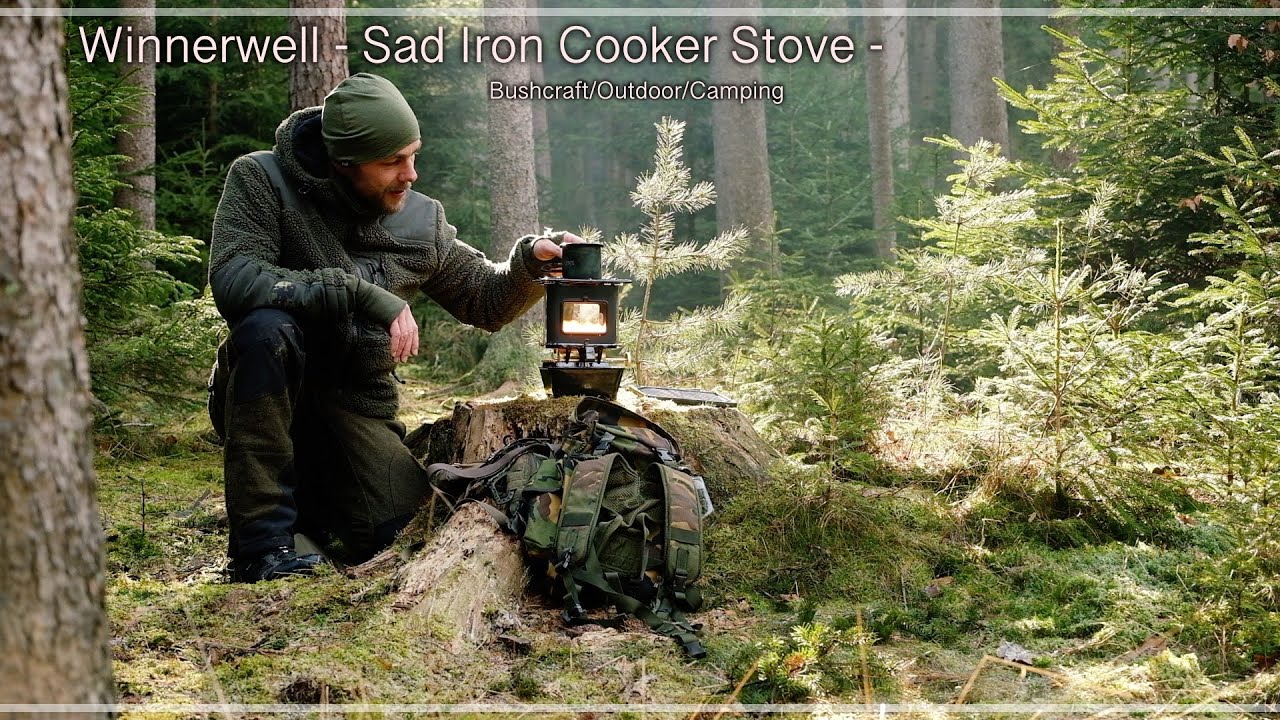 WINNERWELL CLASSIC EDITION - Sad Iron Stove - Bushcraft / Camping ...