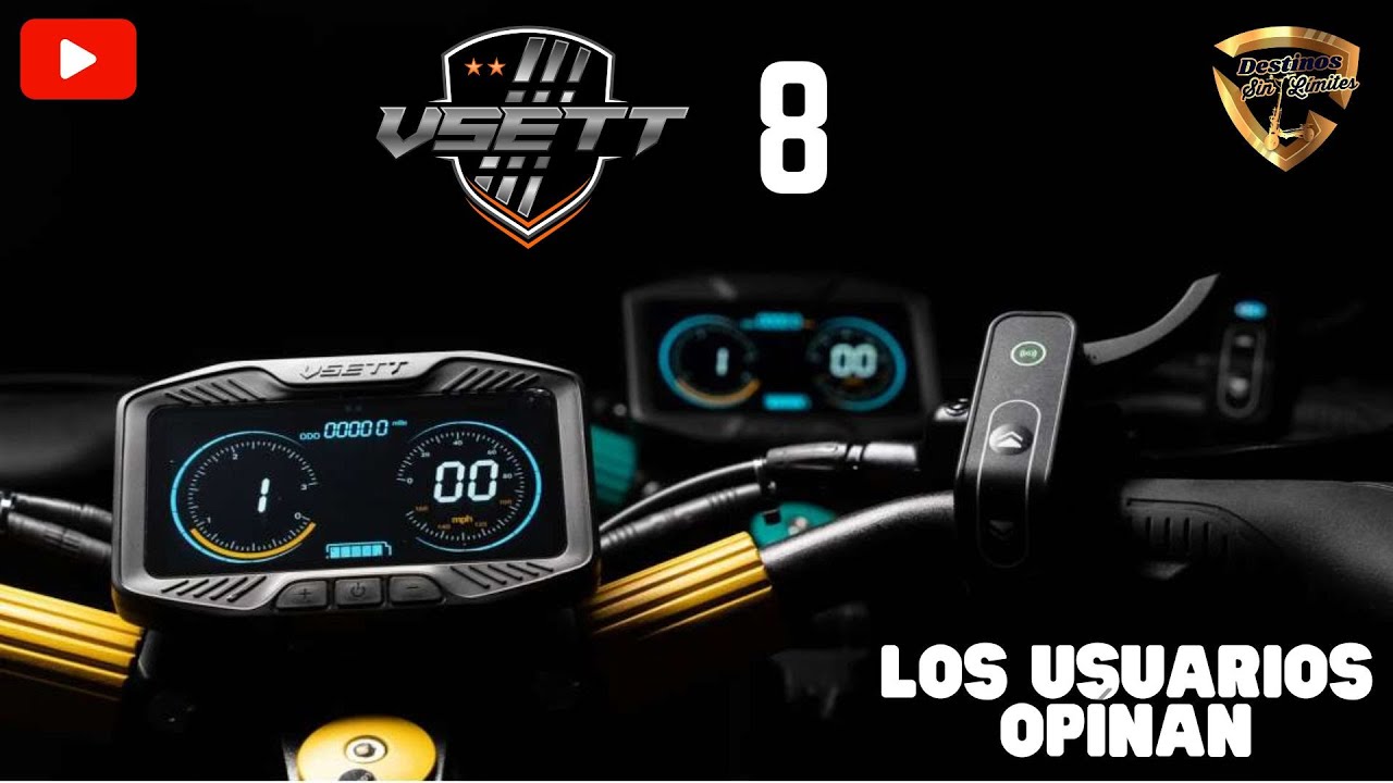 V SETT 8 , Edición especial. #losusuariosopinan #patinetaselectricas # ...