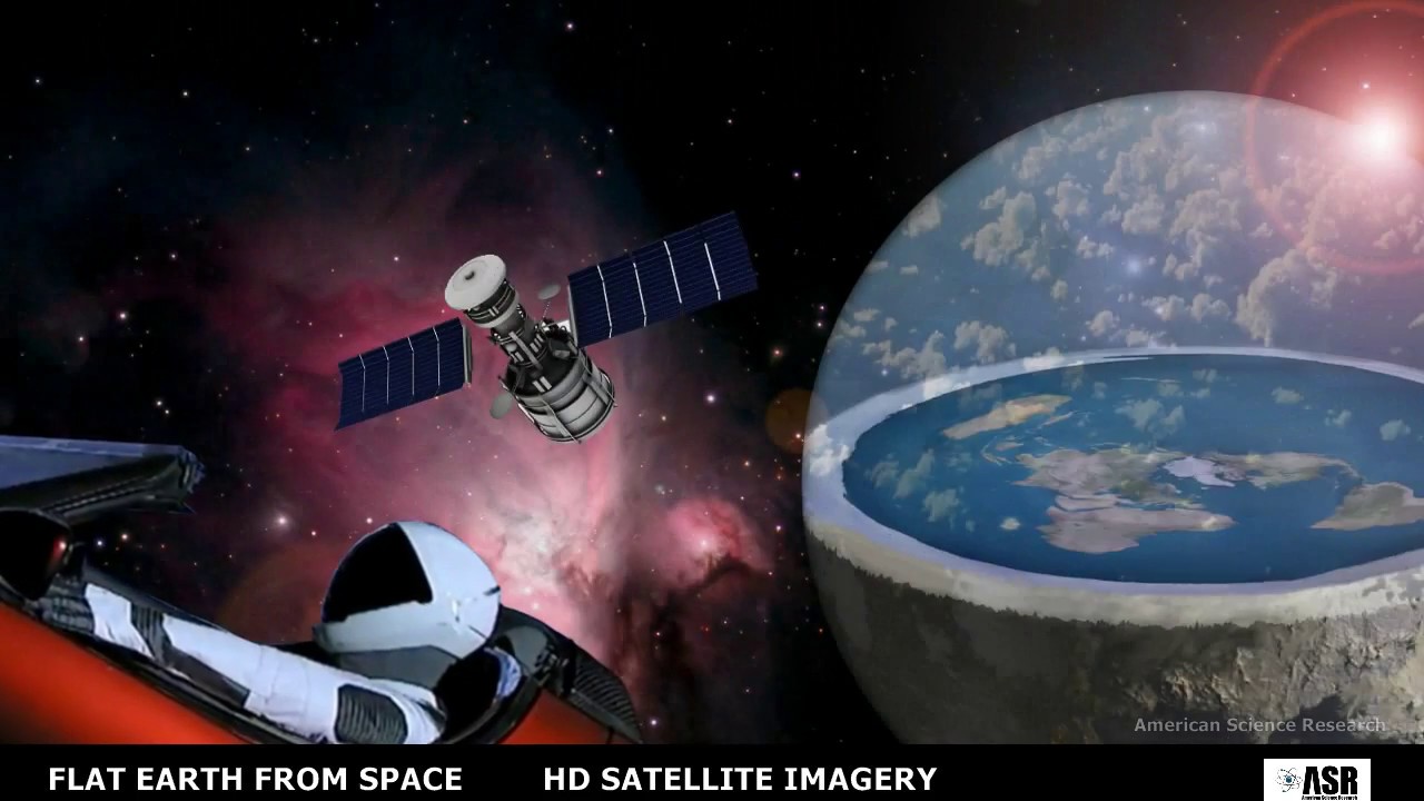 Tesla Roadster, Spaceman orbits, Flat Earth? - YouTube