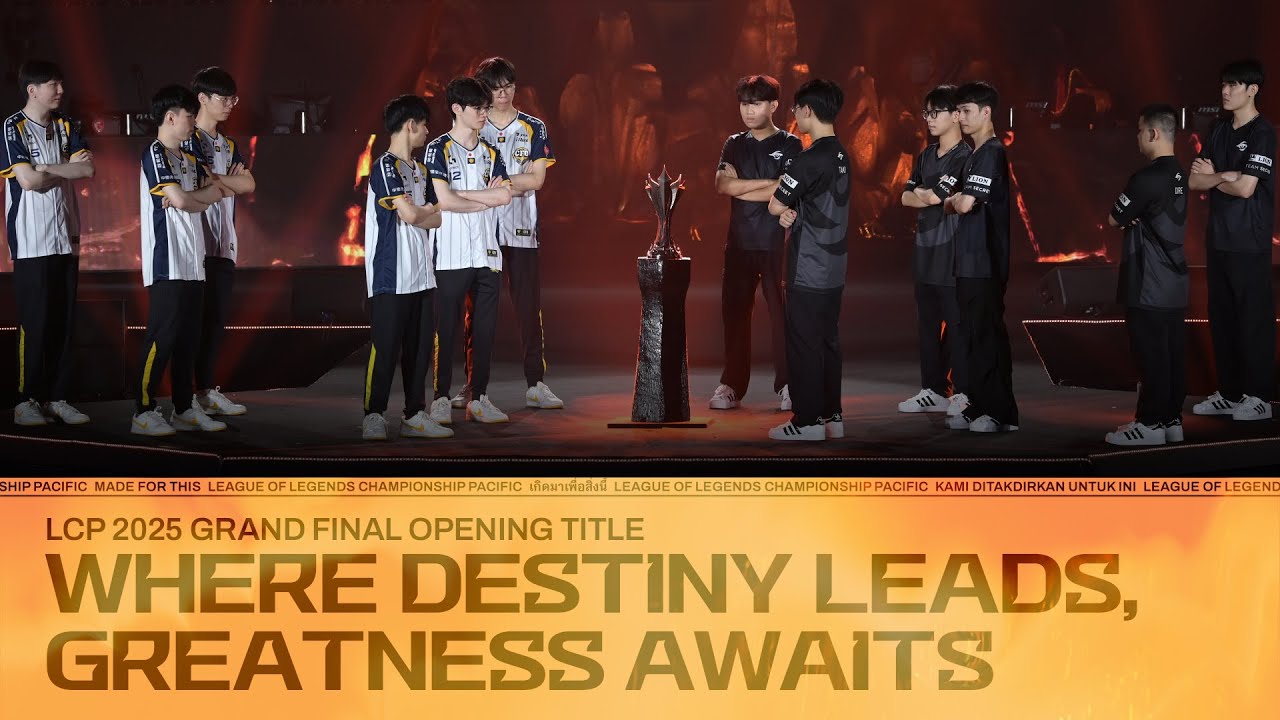 Where Destiny Leads, Greatness Awaits | LCP 2025 Grand Final Opening ...