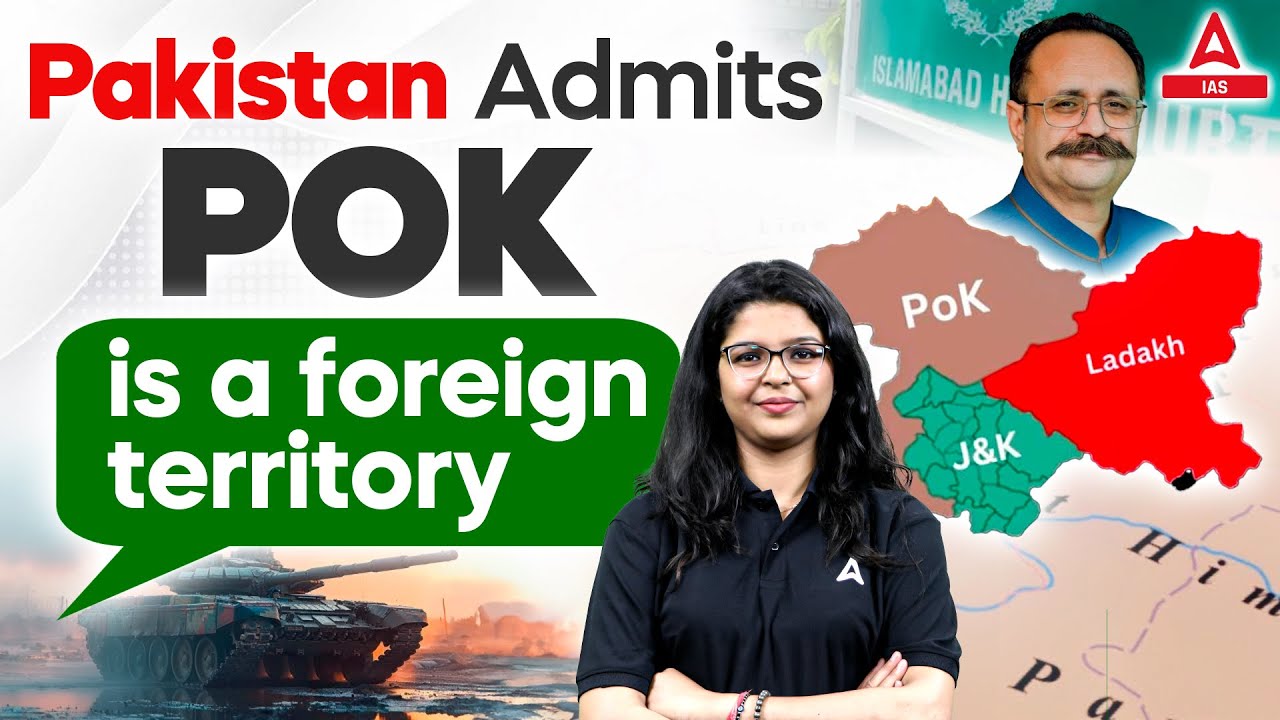 POK News Today: Pakistan Admits POK is a Foreign Territory - YouTube