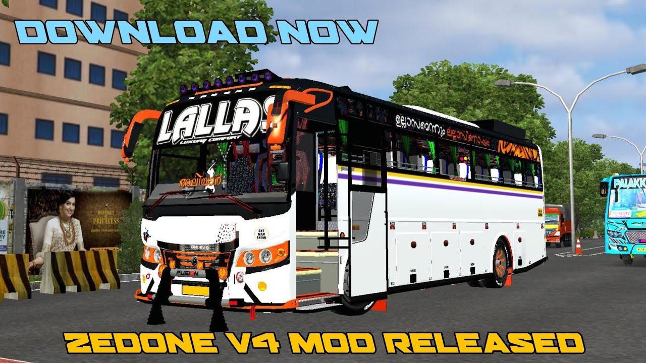 Zedone v4 Released For Bussid || Download Now ||#bussidmods - YouTube