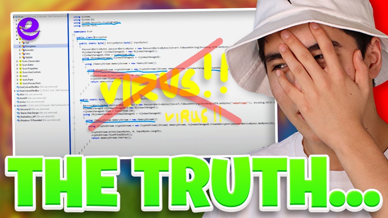 Evon is NOT a virus... (Best Keyless Executor Debunked) - YouTube