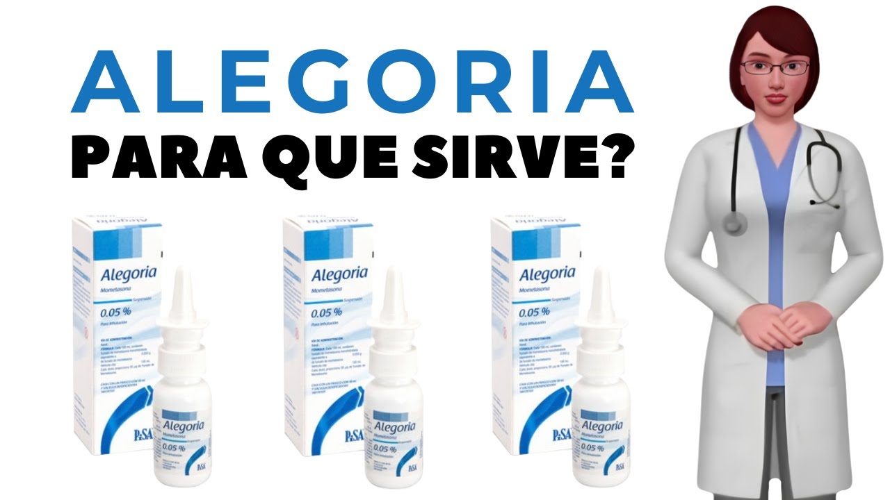 ALEGORIA que es y para que sirve alegoria spray nasal, como usar ...