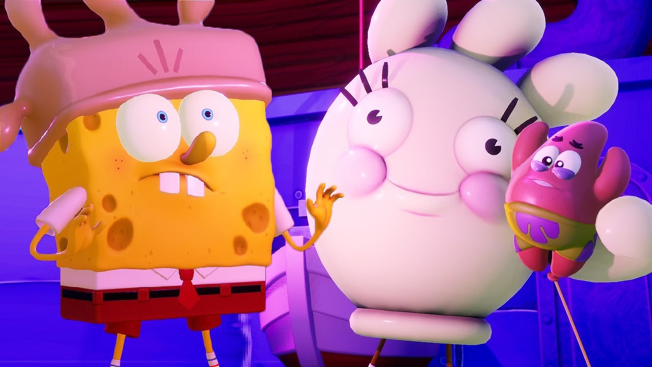 SpongeBob The Cosmic Shake - 100% Walkthrough Part 8: Jelly Glove World ...