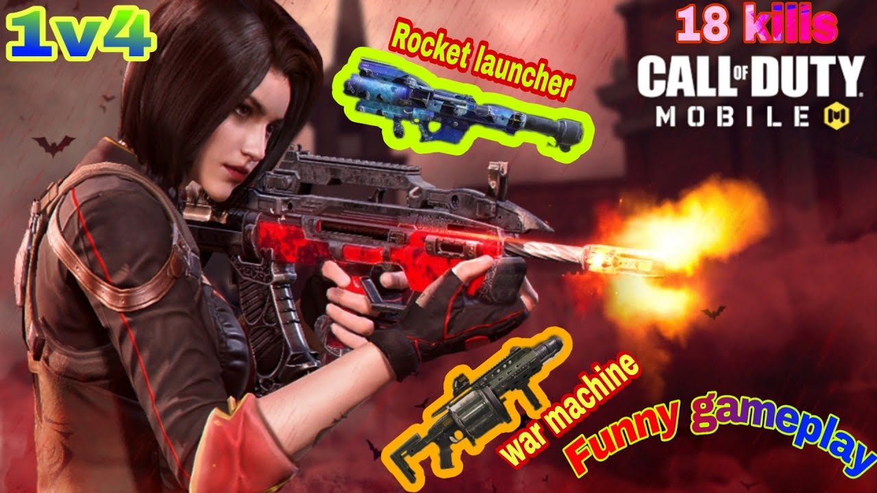 Nobody kills me 😎 | use of war machine and rocket launcher | call of ...