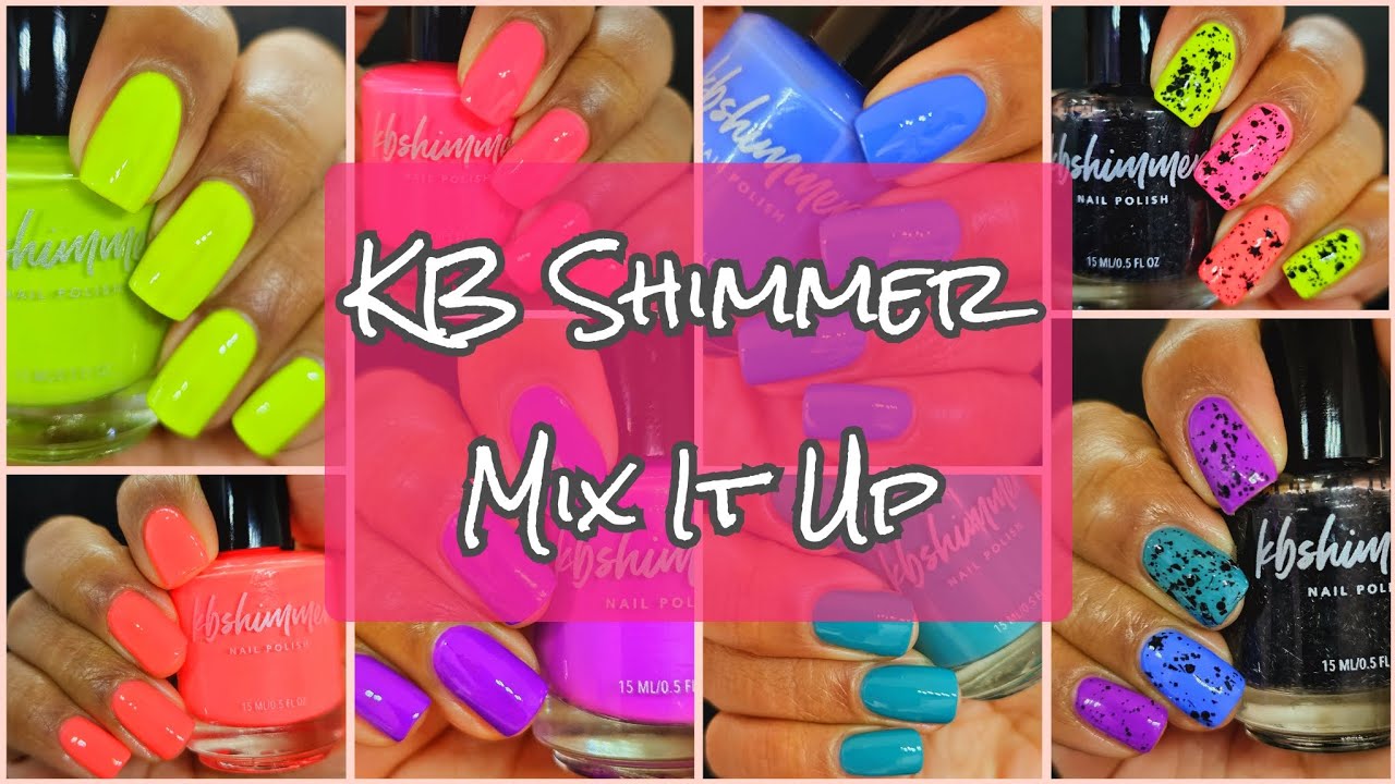 KB Shimmer Mix It Up #PaidPR - YouTube