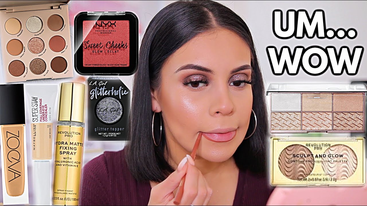 TESTING HOT NEW MAKEUP: FULL FACE OF FIRST IMPRESSIONS / Drugstore ...