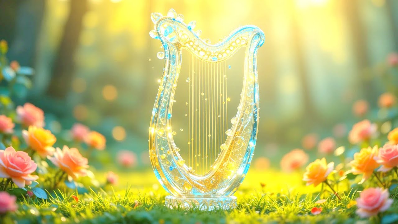 1 Hour Of Relaxing Harp - Music to Calm Emotions, Healing The Soul and ...
