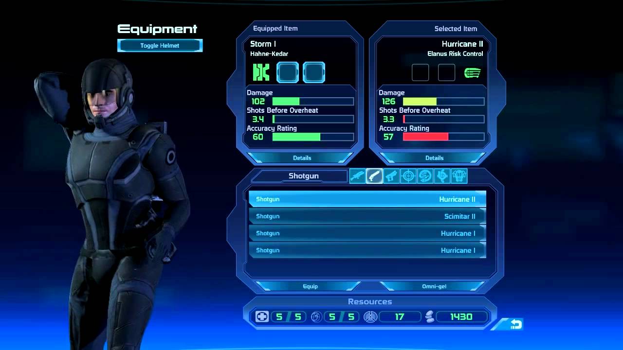 Mass Effect Walkthrough -Part 7- A look at the Inventory - YouTube