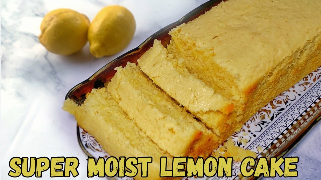 Super moist LEMON CAKE recipe | velvety Lemon cake recipe | - YouTube