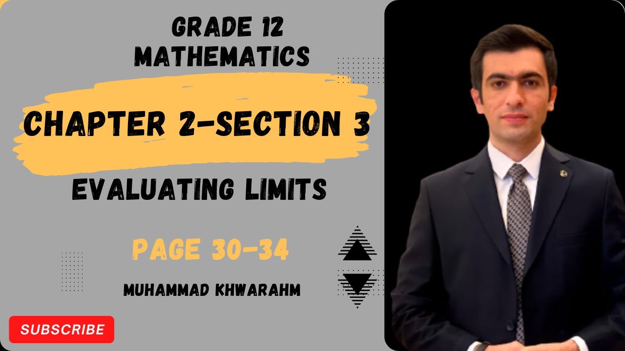 ch2 Sec3 Evaluating Limits :: هەژمارکردنی ئامانجەکان - YouTube