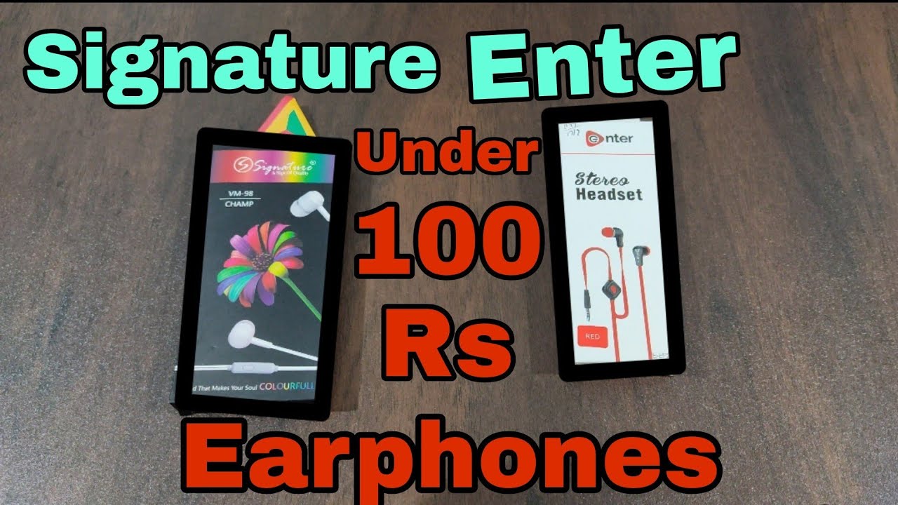 Earphones Under Rs.100 | Offline & Online Market | Technical Editor Rohit - YouTube