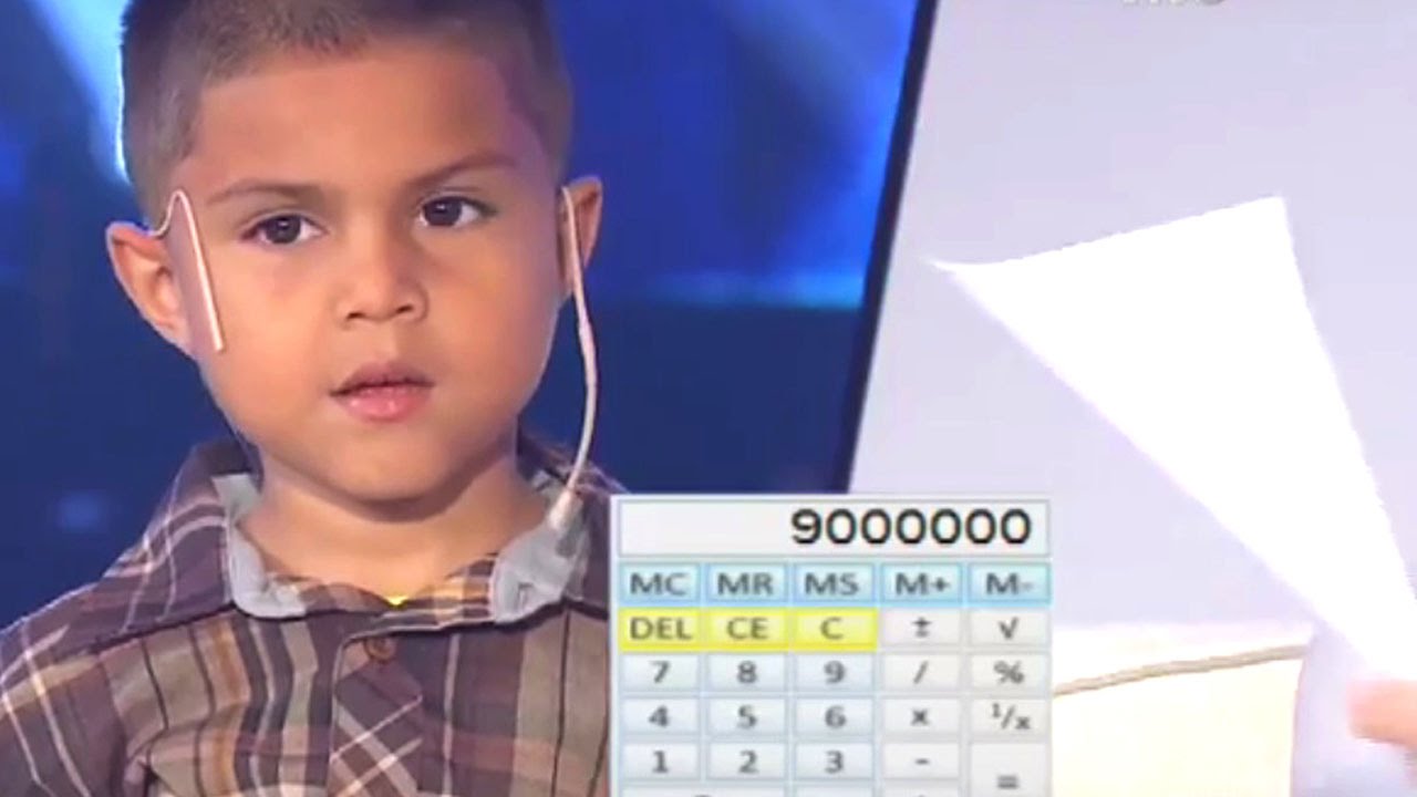 Luis Esquivel Junior, el "Baby Genius" de las matemáticas - Susana ...