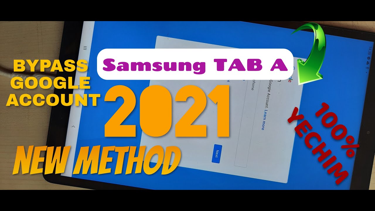 Samsung Galaxy Tab A (SM-T515) Google account Bypass FRP unlock NEW ...