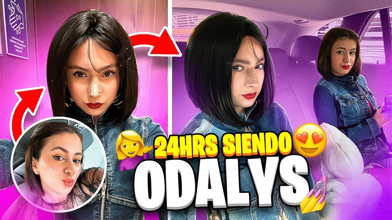 DAFNNE SIENDO 24 HRS ODALYS😱 | Hermanas JM - YouTube
