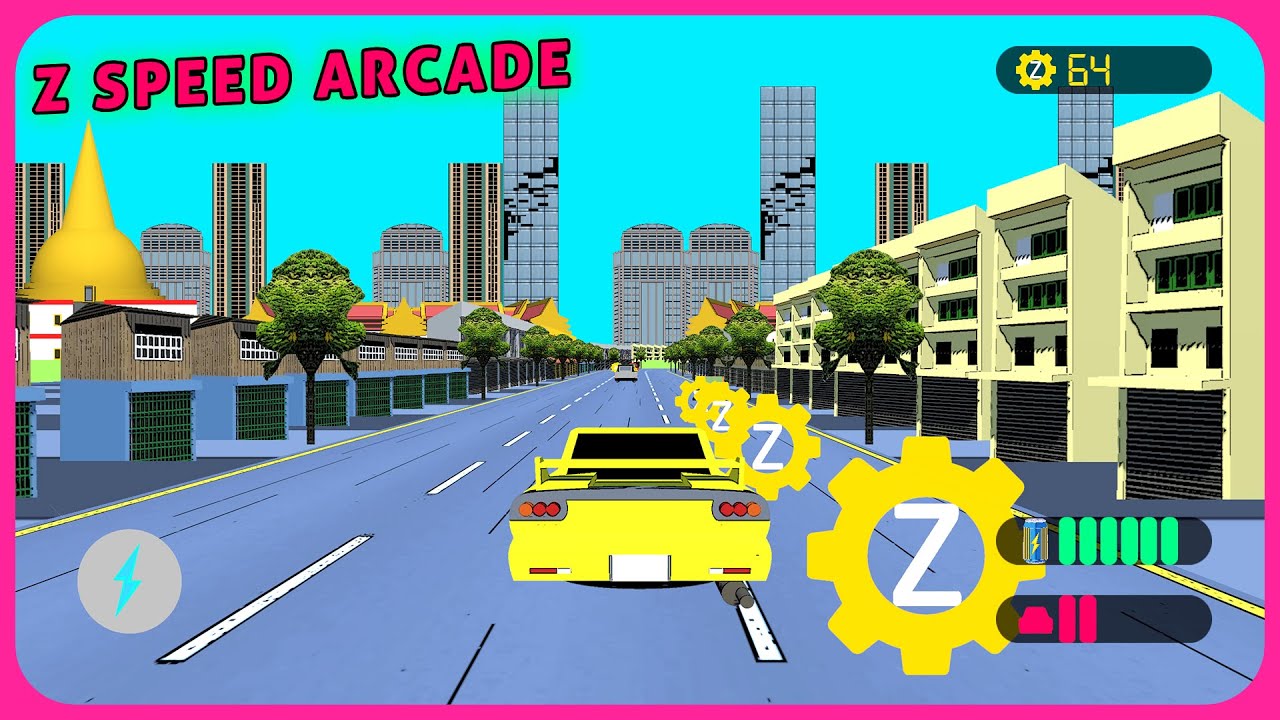 Z speed Arcade Gameplay (demo) - YouTube