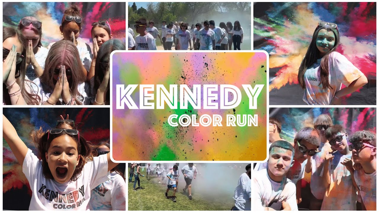 2024 Kennedy Color Run - YouTube