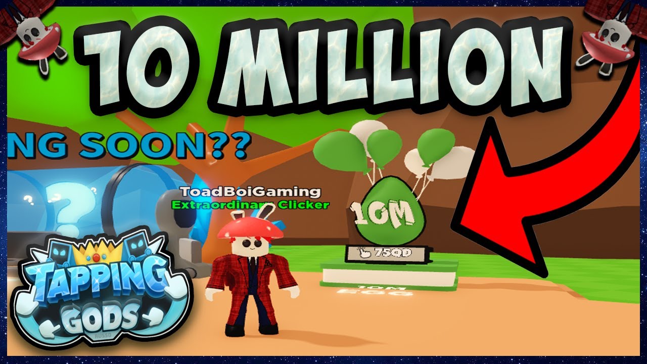 Spending 10 Seconds Hatching Secrets To Celebrate the 🎉10M EGG🎉 Tapping ...