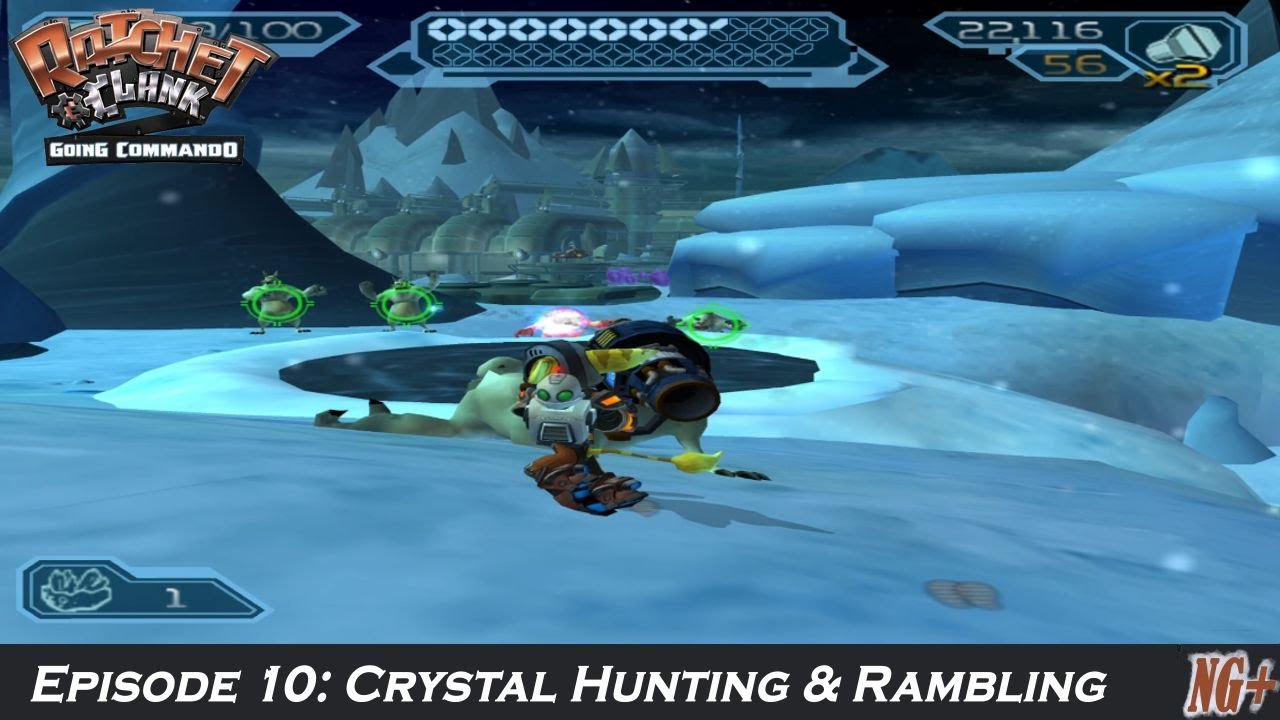 Let's Play Ratchet & Clank Going Commando NG+ (PS2) Episode 10: Crystal ...