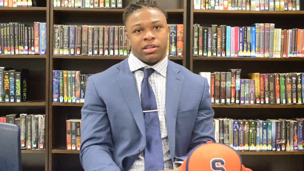 Jarveon Howard Signs with Syracuse - YouTube
