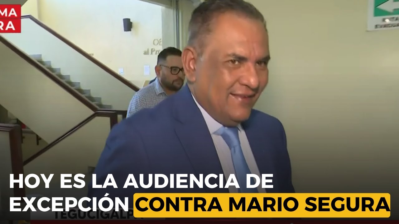 Hoy es la audiencia de excepción contra Mario Segura interpuesta por ...
