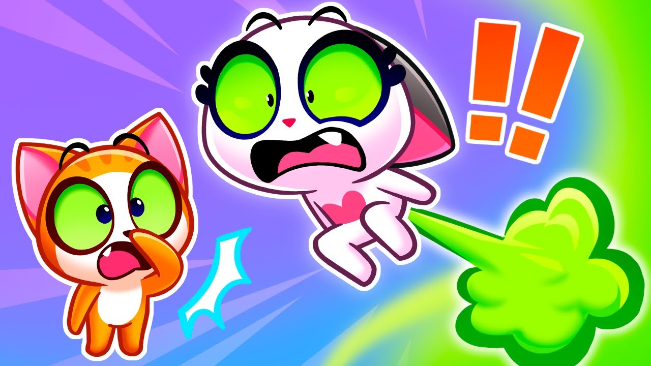 😱WHY DO WE BURP AND POO?😱 Toilet Situations || Toddler Video by Paws ...